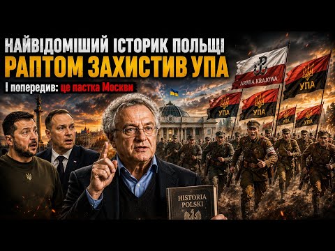 Найвідоміший історик Польщі раптом захистив УПА
