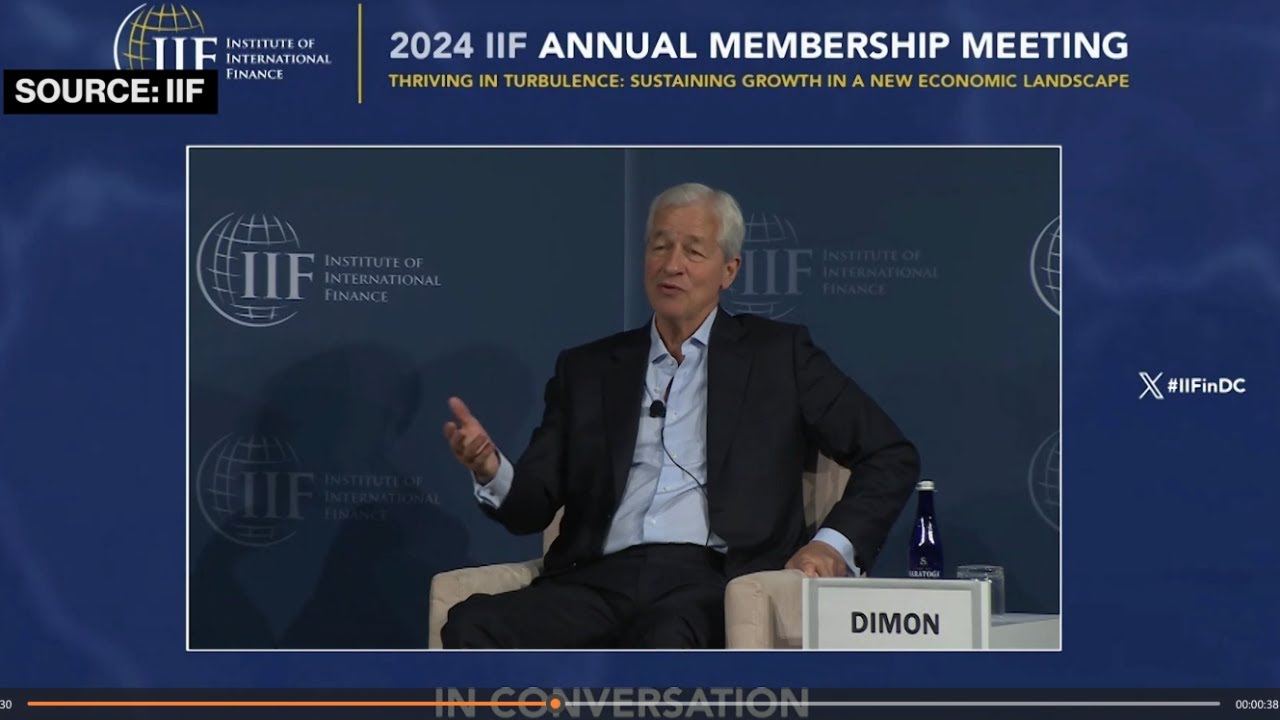 J.P. Morgan CEO Jamie Dimon's Cryptic Warning of WW3 - YouTube