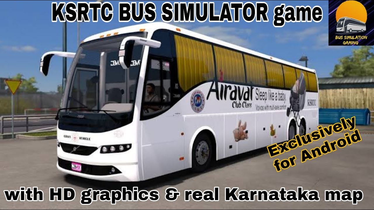 KSRTC bus simulation game|HD graphics & Karnataka map|Bus Simulation ...