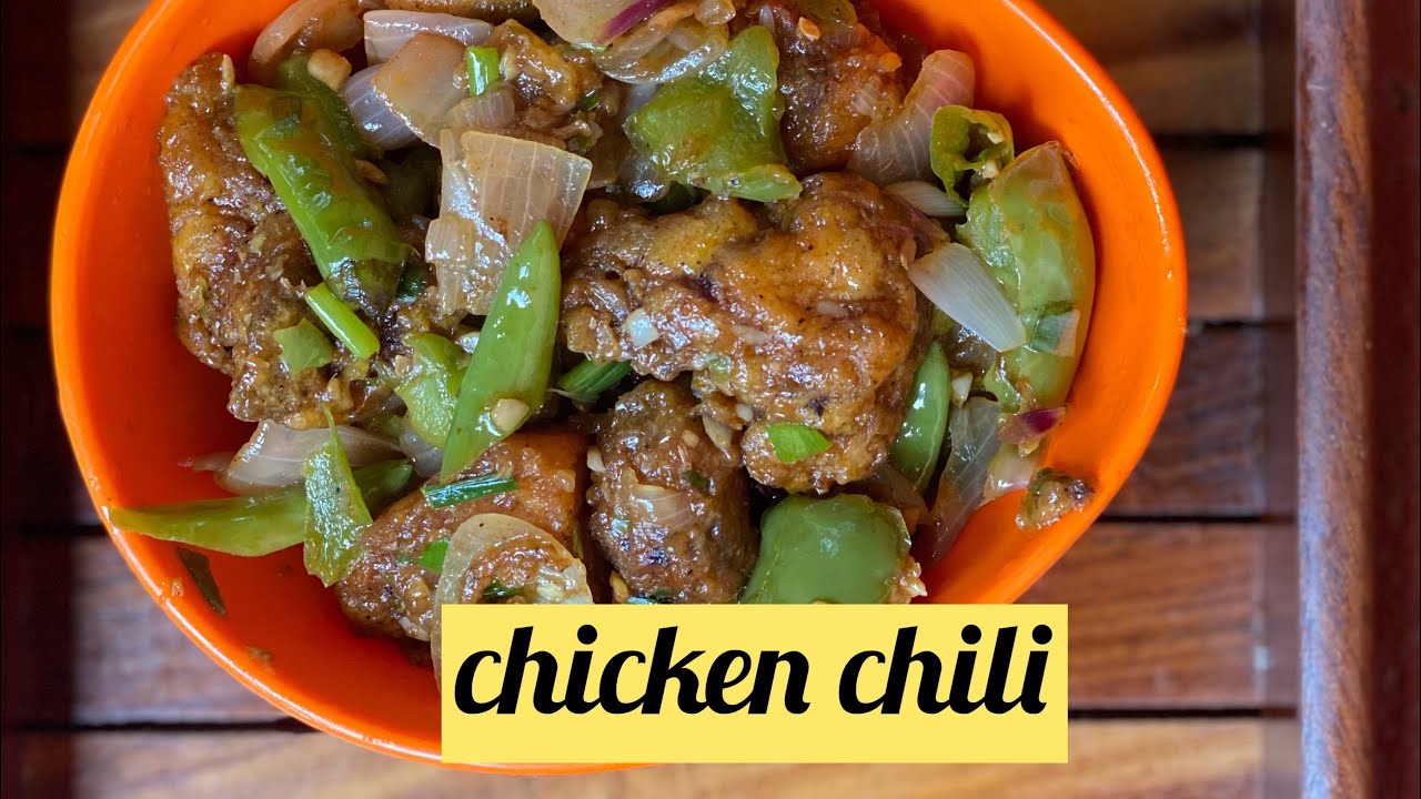 Chicken Chilli Recipe | Chef Dev Anna - YouTube