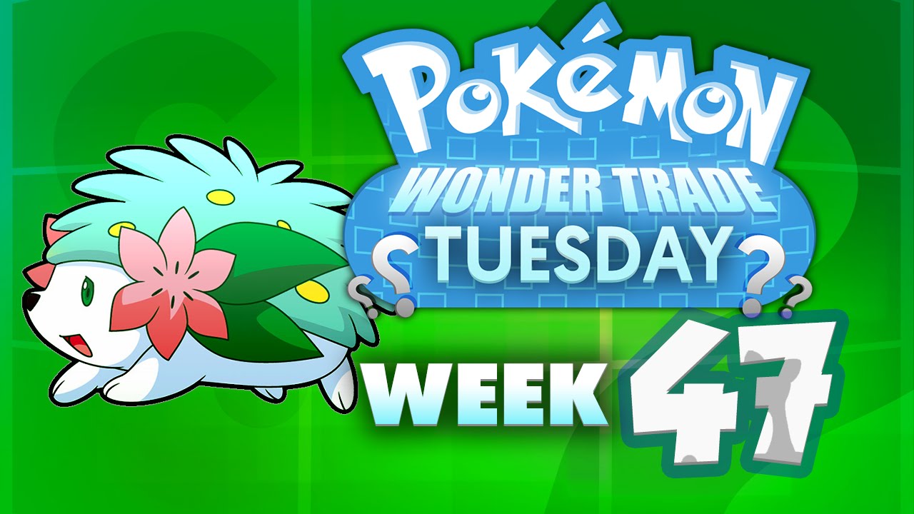 Wonder Trade Tuesday #47: SHINY SHAYMIN! (Pokemon Omega Ruby & Alpha ...