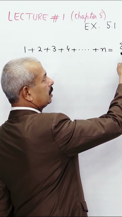 PGC lectures-Inter Part 1-KPK Board-Mathematics-Chapter 5-Ex 5.1 Basic Concepts - YouTube