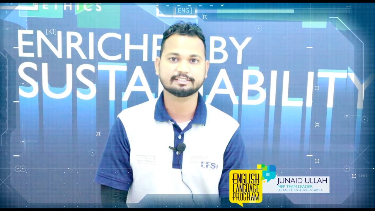 EFS Bridging the Gap-English Language Program: Junaid Ullah - YouTube