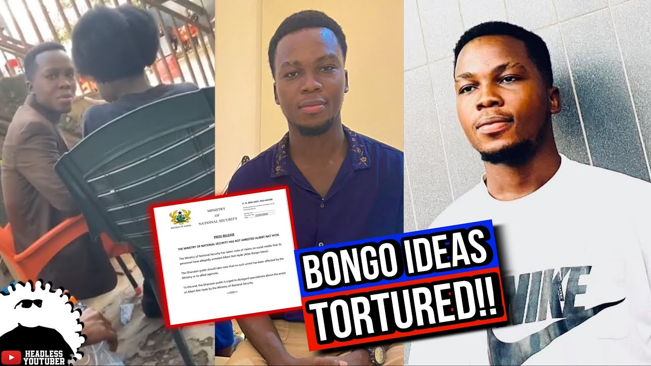 UPDATE‼️ Bongo Ideas was Tortured. National Security Speaks. More ...