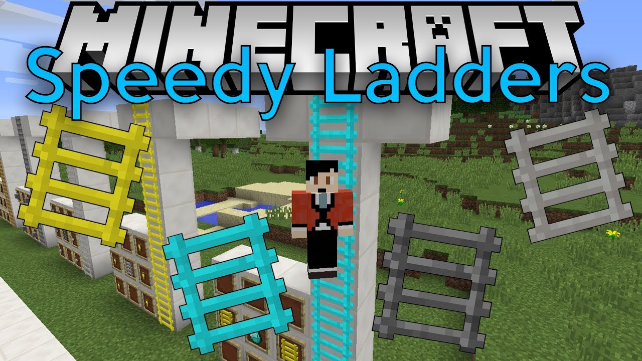 Speedy Ladders Mini Mod Showcase | Minecraft Version Forge 1.12.2 - YouTube