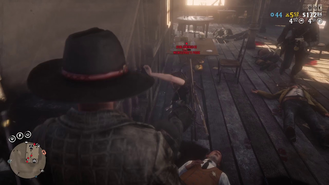 Red Dead Redemption 2 saloon riot - YouTube