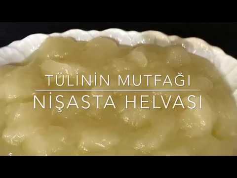 Annemin Tarifiyle Nişasta Helvası Yapımı