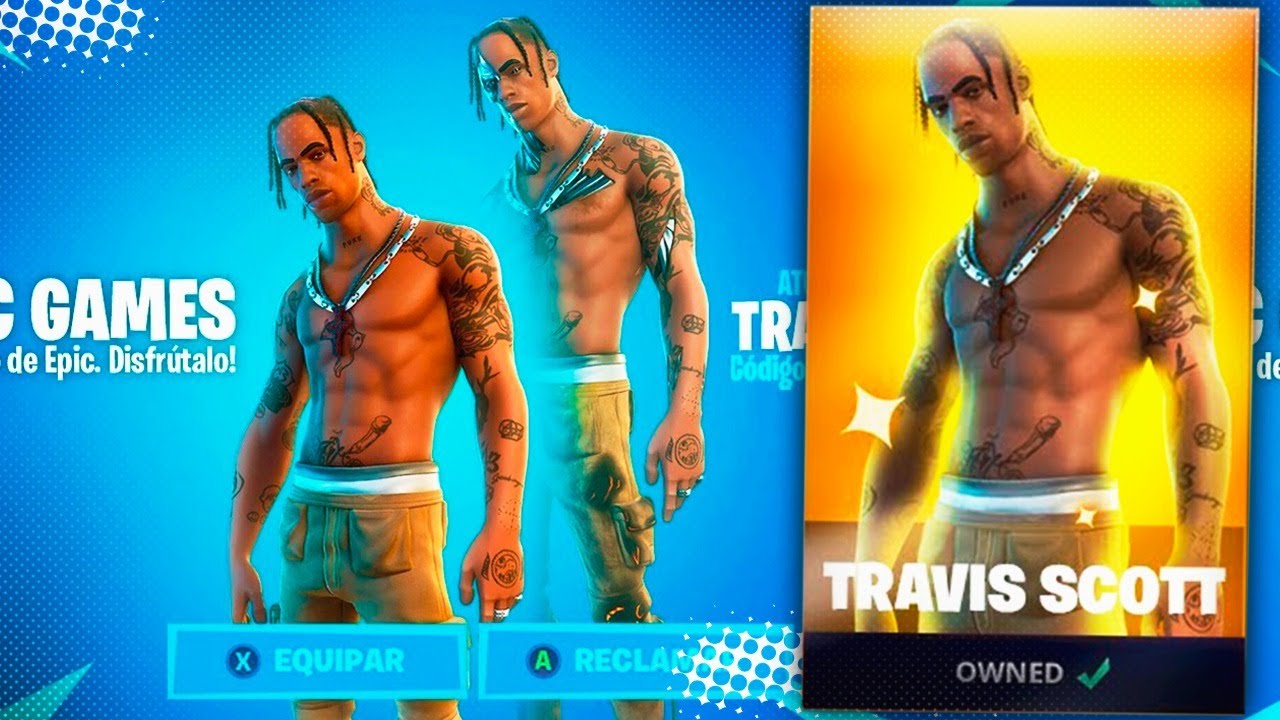 SKIN de TRAVIS SCOTT - YouTube