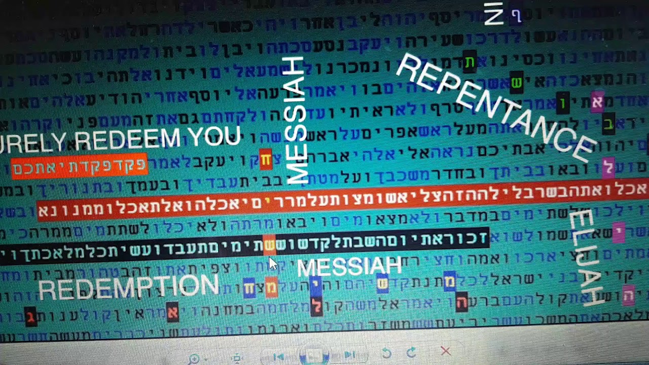 MONTH NISAN 5780 - MESSIAH -bible code Glazerson - YouTube