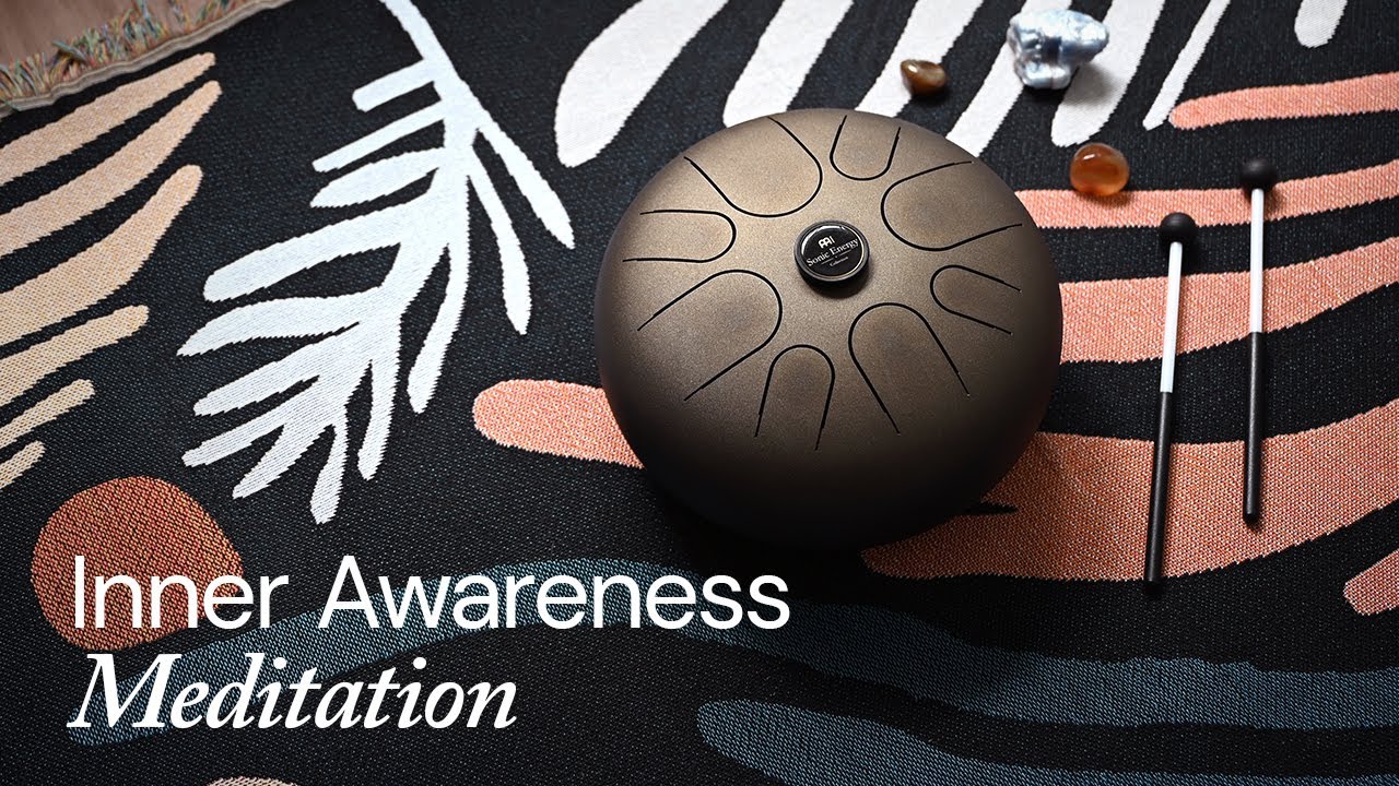 Inner Awareness Meditation | Sound Bath Therapy w. Tongue Drum [HD Audio] - YouTube