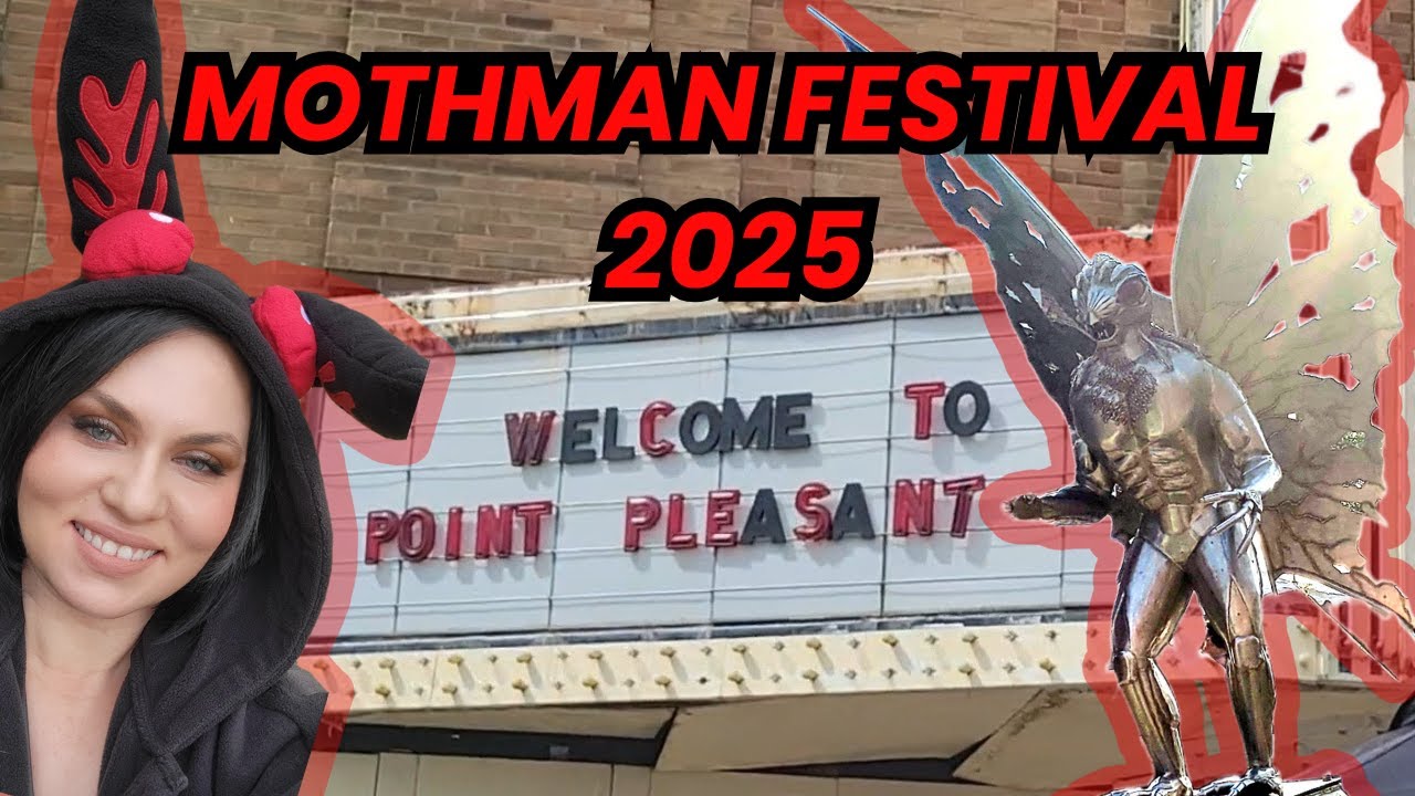 MOTHMAN FESTIVAL 2025 VLOG | Point Pleasant, WV - YouTube