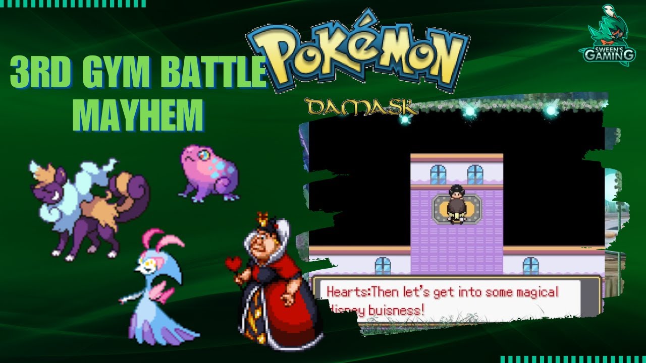 Pokemon Damask; 5; 3rd Gym Battle Mayhem! - YouTube
