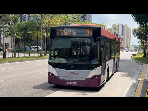 SBS Transit Bus Service 39 SBS8847Y Scania K230UB Euro V(Batch 1) - YouTube