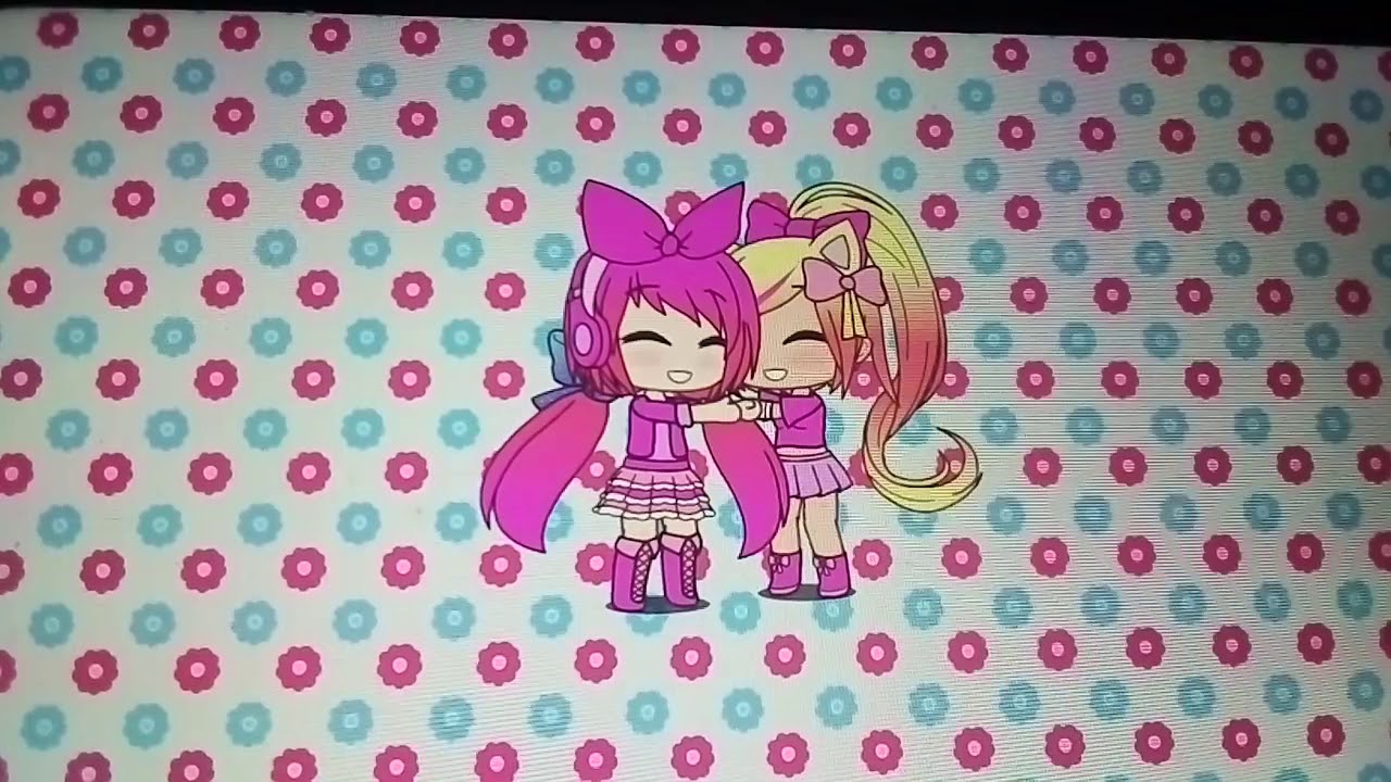 Ava and pinky the cutest girly gacha 2003 they are hugging each other ...