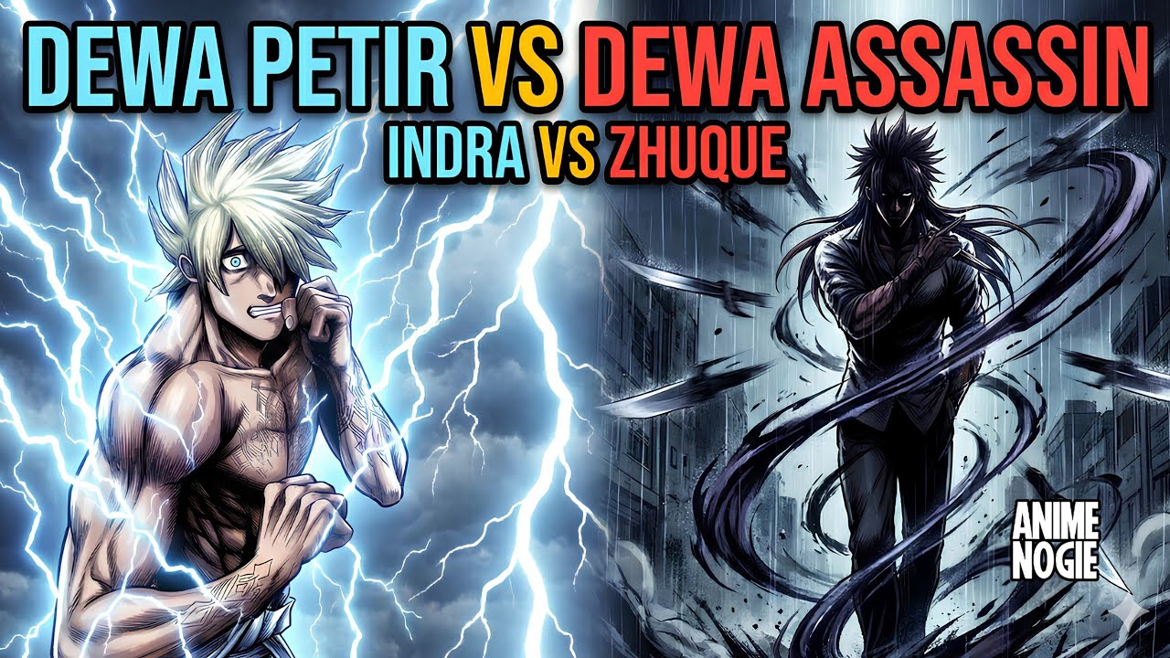 DEWA PETIR VS DEWA ASSASSIN | FULL FIGHT INDRA VS ZHUQUE GODS ...