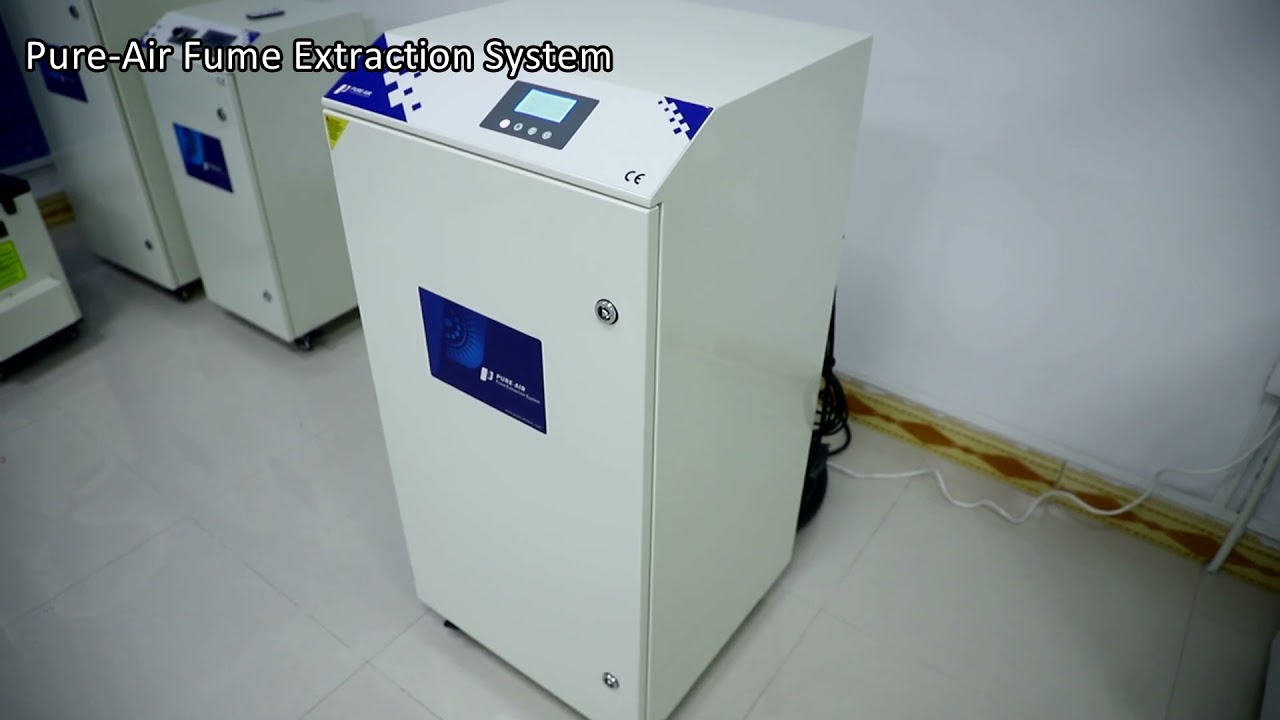 PA-500FS-IQ PA-700FS-IQ Laser Fume Extractor - YouTube