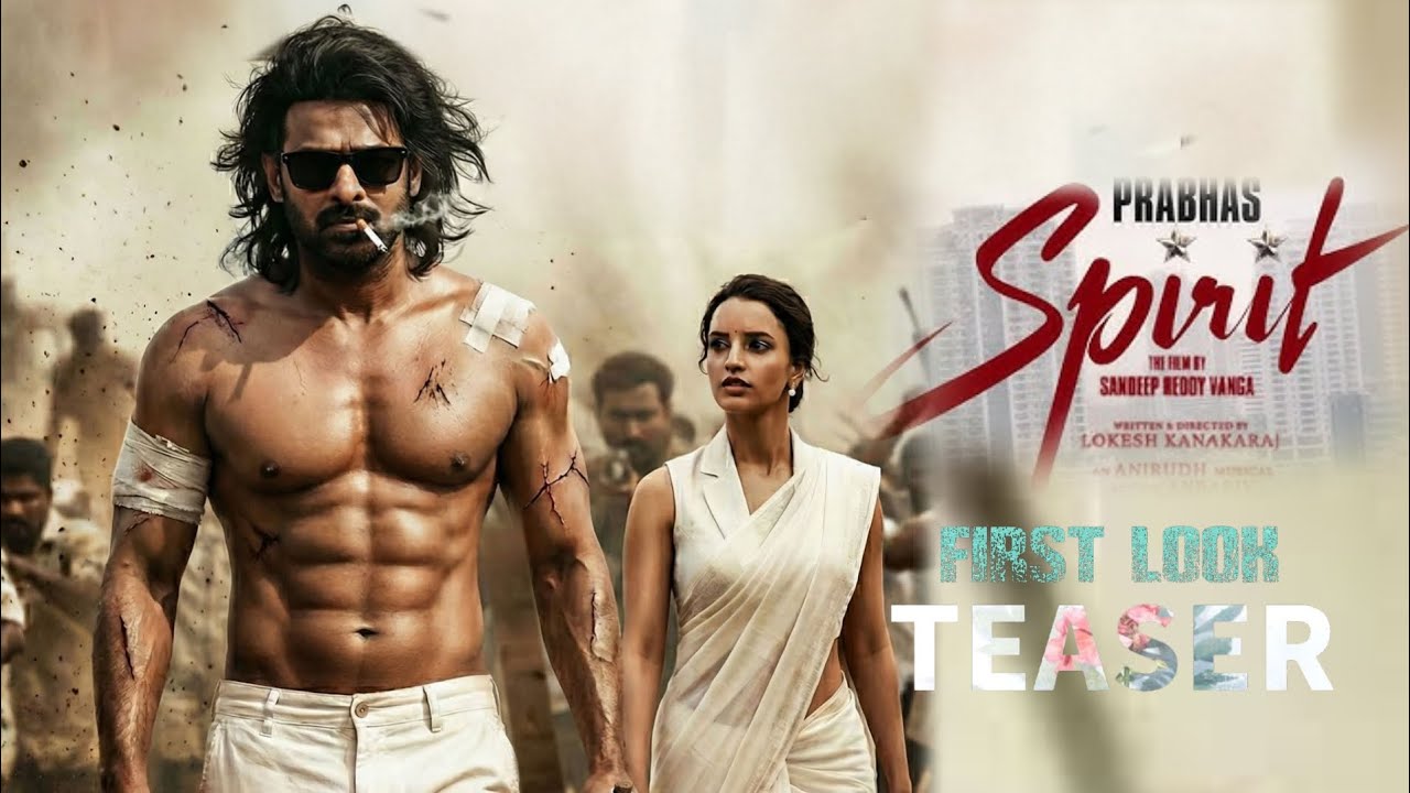Spirit First Look Teaser! Prabhas! Sandeep Reddy Vanga! Tollywood ...