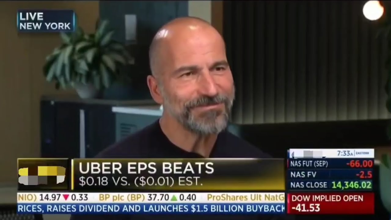 Uber CEO - Dara Khosrowshahi interview with Andrew Ross Sorkin [August ...