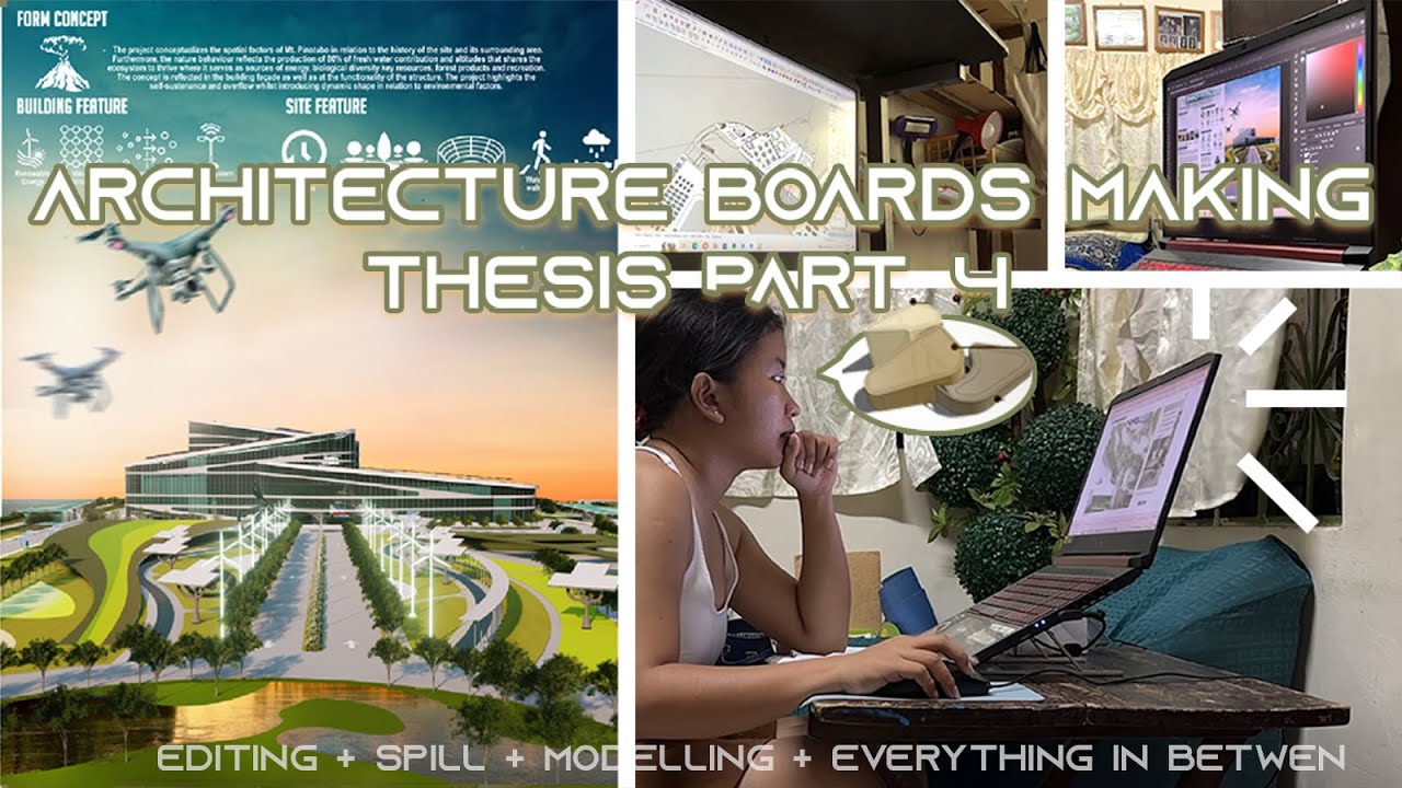 Architecture School Final Year Thesis Boards - YouTube