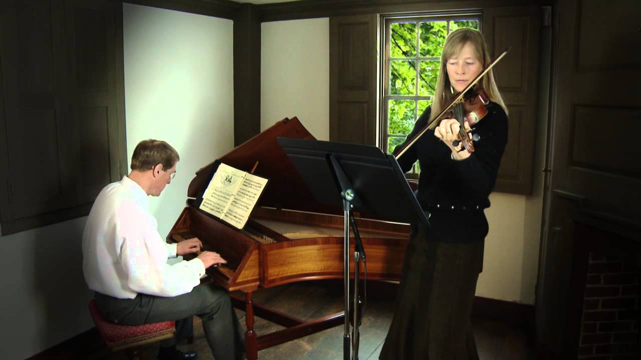 Richard Spicer & Anne Federowicz (violin) "America and Britannia Peace ...