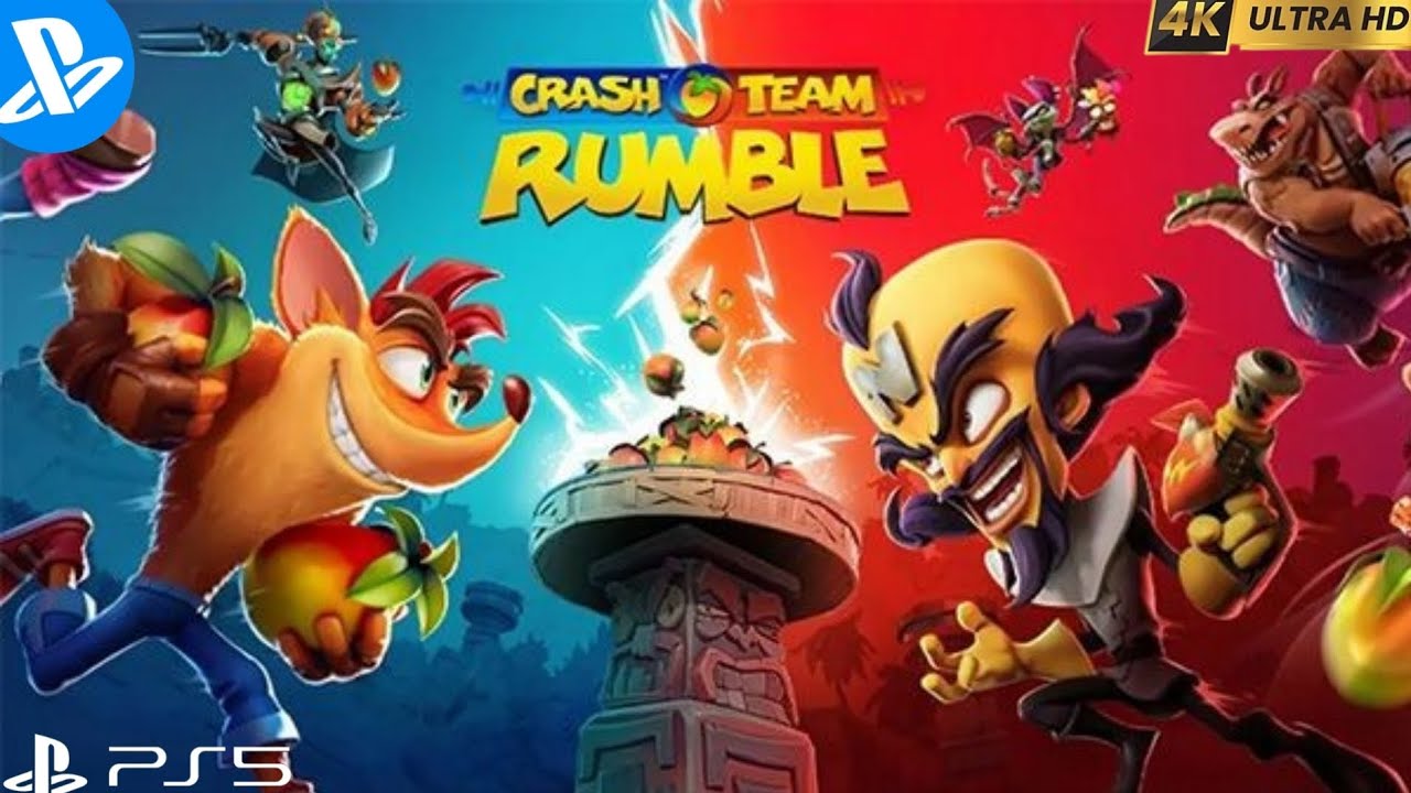 (PS5)(CTR)CRASH TEAM RACING game in 4 minutes[4K6OFPS HDR]🎮🎯 - YouTube