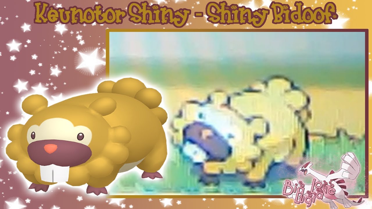 Keunotor shiney - Shiny Bidoof - YouTube