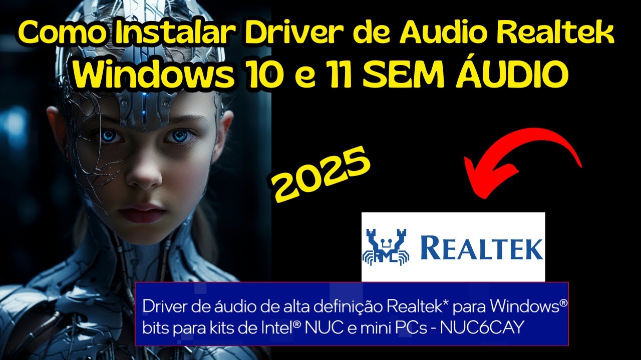 Como instalar Instalar Driver de Audio Realtek para Windows 10 e 11 ...