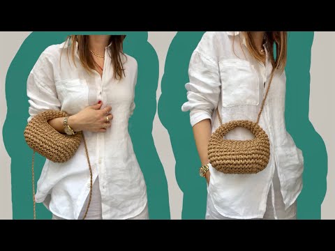 Tüm detaylarıyle kağıt iple MİCRO BAG yapılışı🎉🎉🎉🎉