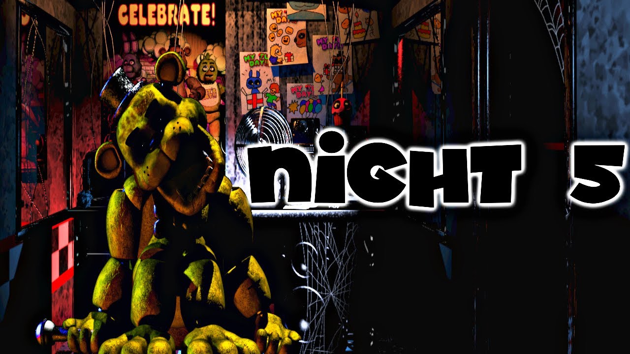 Made it to night 5! • Five Nights at Freddy’s | Funny Moments | #3 ...