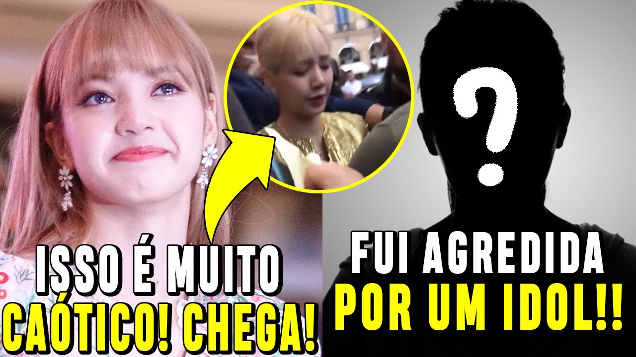 IMAGENS CHOCANTES! Lisa é INTIMIDADA! Trainee ACUSA Idol famoso de AGR ...
