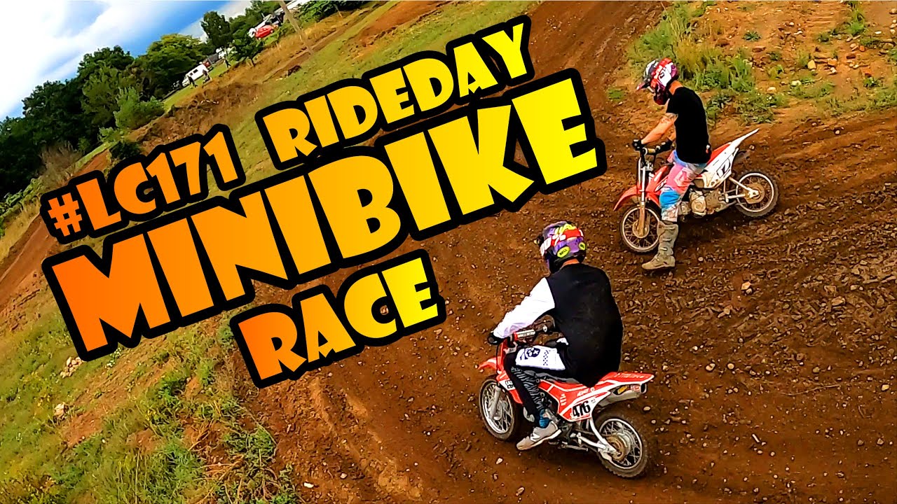 #LC171 Rideday Minibike Race / FPV chasing / MX Park Plate - YouTube