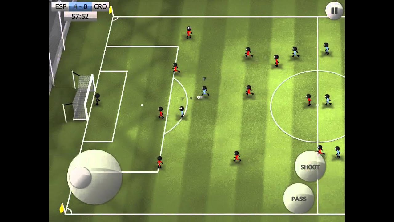 [Stickman Soccer] Middle - YouTube