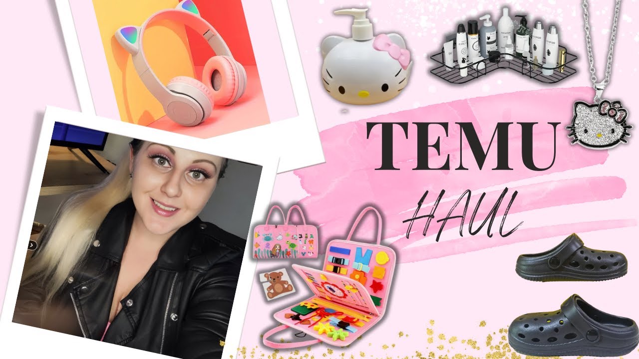 TEMU HAUL: Hello Kitty Items, Toddler Gift Ideas, Organizers, & More # ...