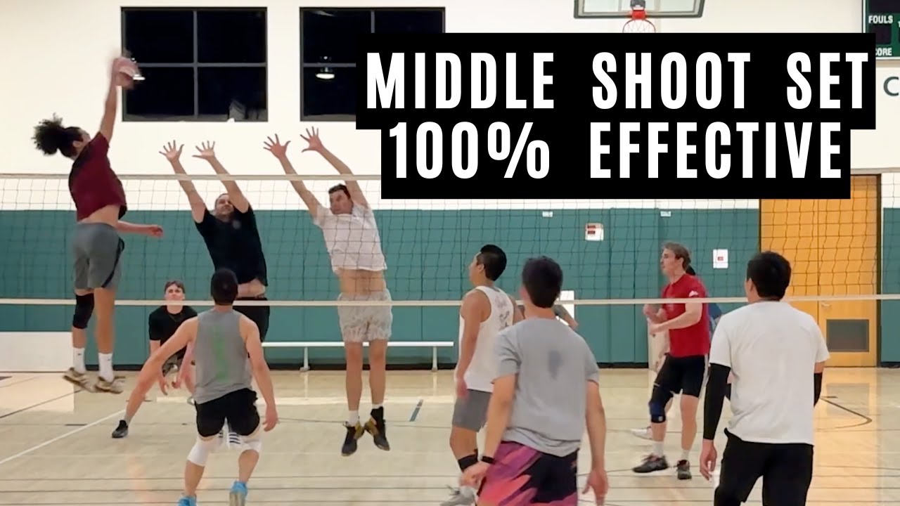 Middle Shoot Set 100% Kill : Volleyball Open Gym (March 29, 2024) - YouTube