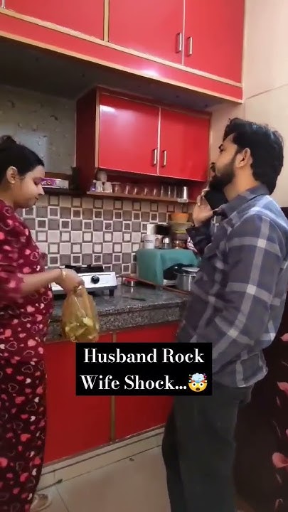 Husband Rocked Wife Shocked....🫨🤯 #comedy #funny #viral #trending #family #husbandwifecomedy ...