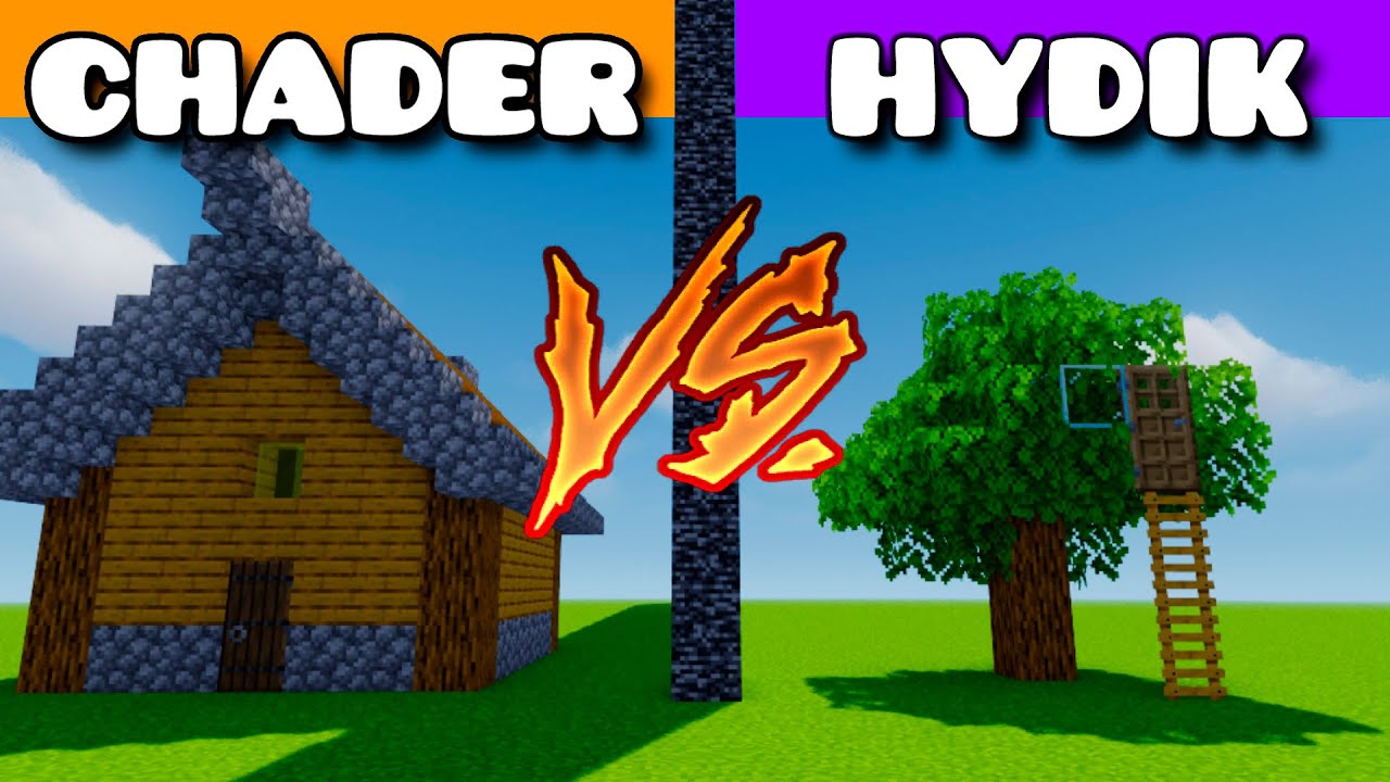 БИТВА ПОСТРОЕК с CHADER! - YouTube