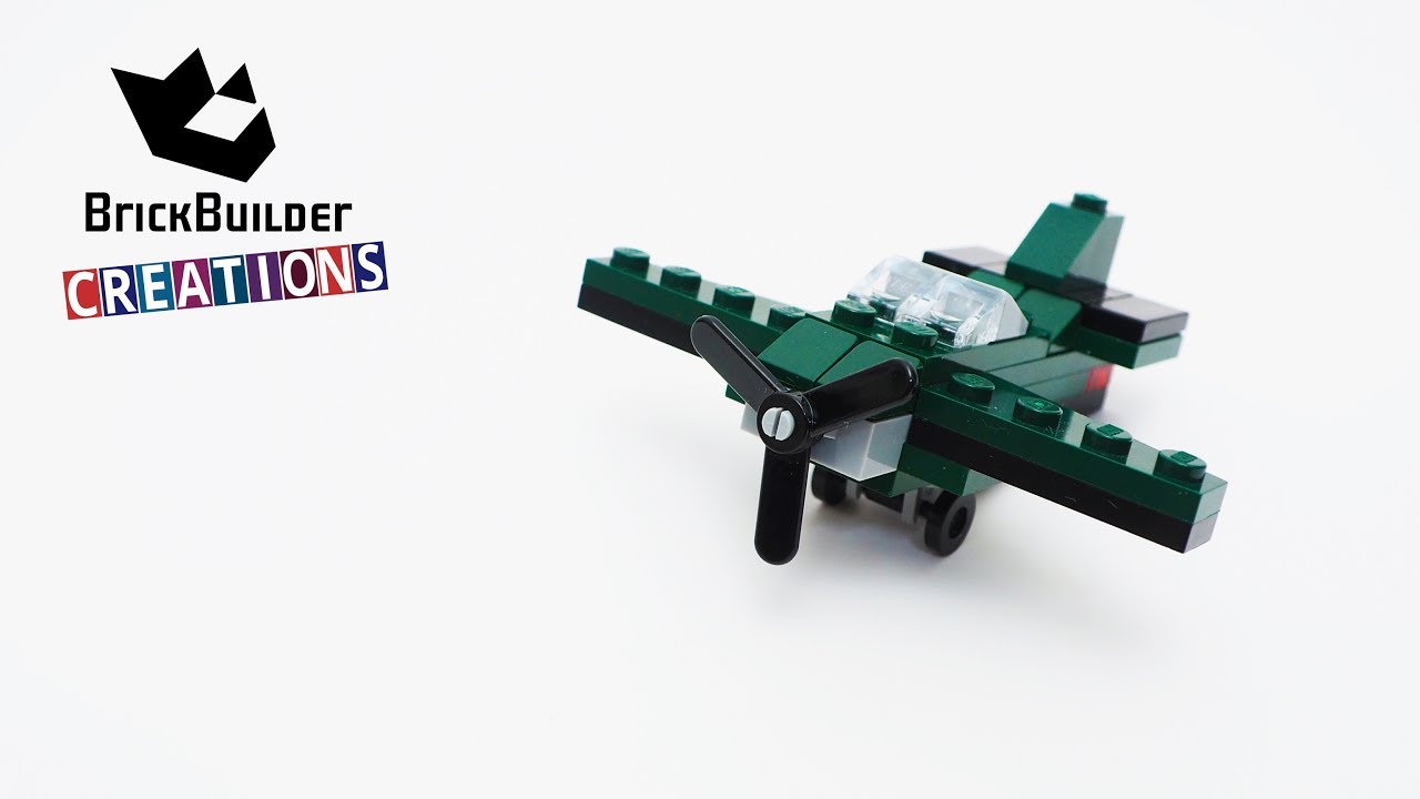 LEGO MOC AIRPLANE MODEL | 30pcs | Brick Builder Creations - YouTube