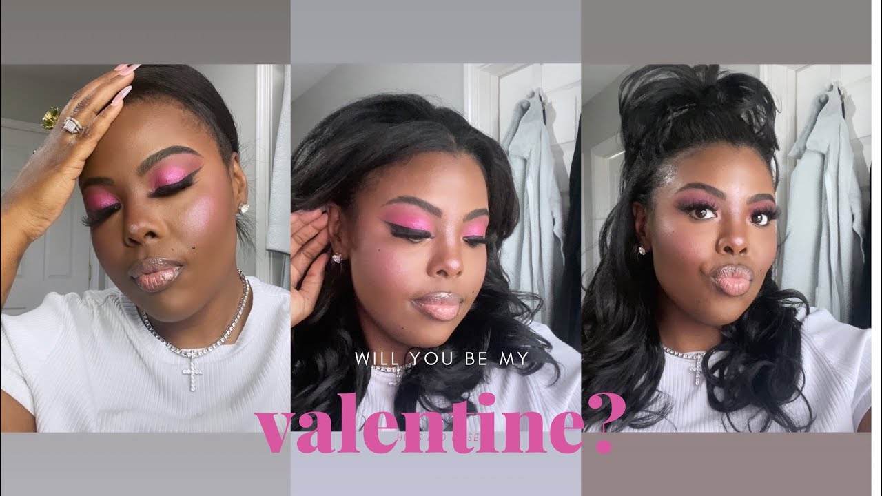 Valentine’s Day | EXTREMELY detailed makeup | Chit Chat w/ me - YouTube