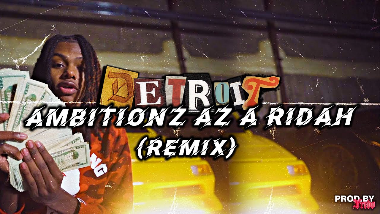 [Free] "Ambitionz Az A Ridah (Remix)" - Detroit Sample Type Beat 2023 - YouTube