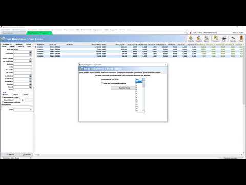 AKINSOFT WOLVOX ERP Stok Fiyat Yenileme