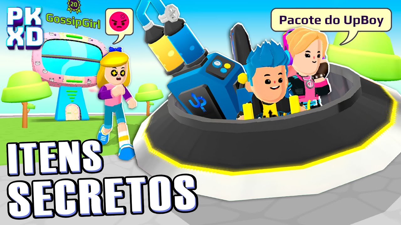 👀 Revelei os ITENS SECRETOS do Pacote do UPBOY no PK XD - YouTube