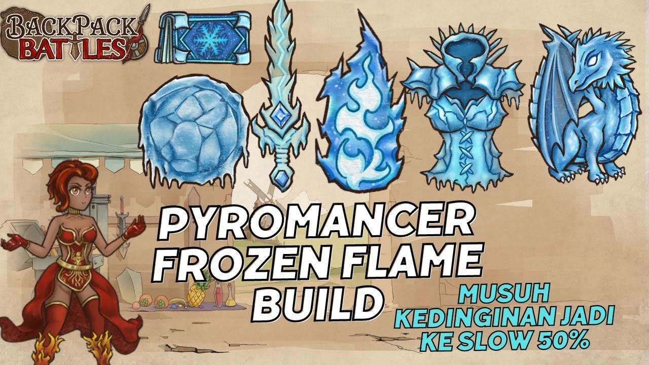 Pyromancer Nerf Tapi Tetep Kuat Banget Pake Build Frozen Flame! Musuh ...