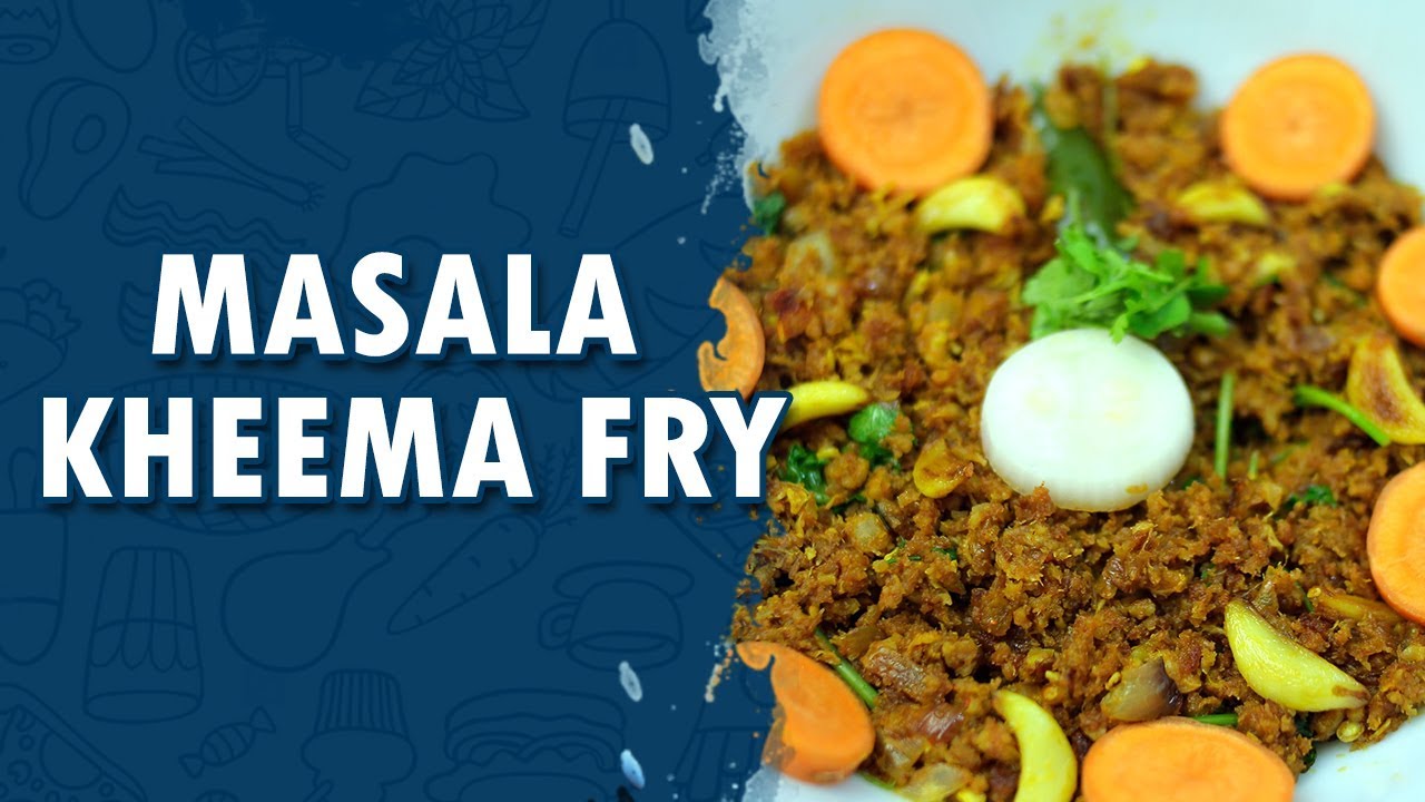 Masala Kheema Fry | Mutton Keema Fry Recipe | Wirally Food - YouTube