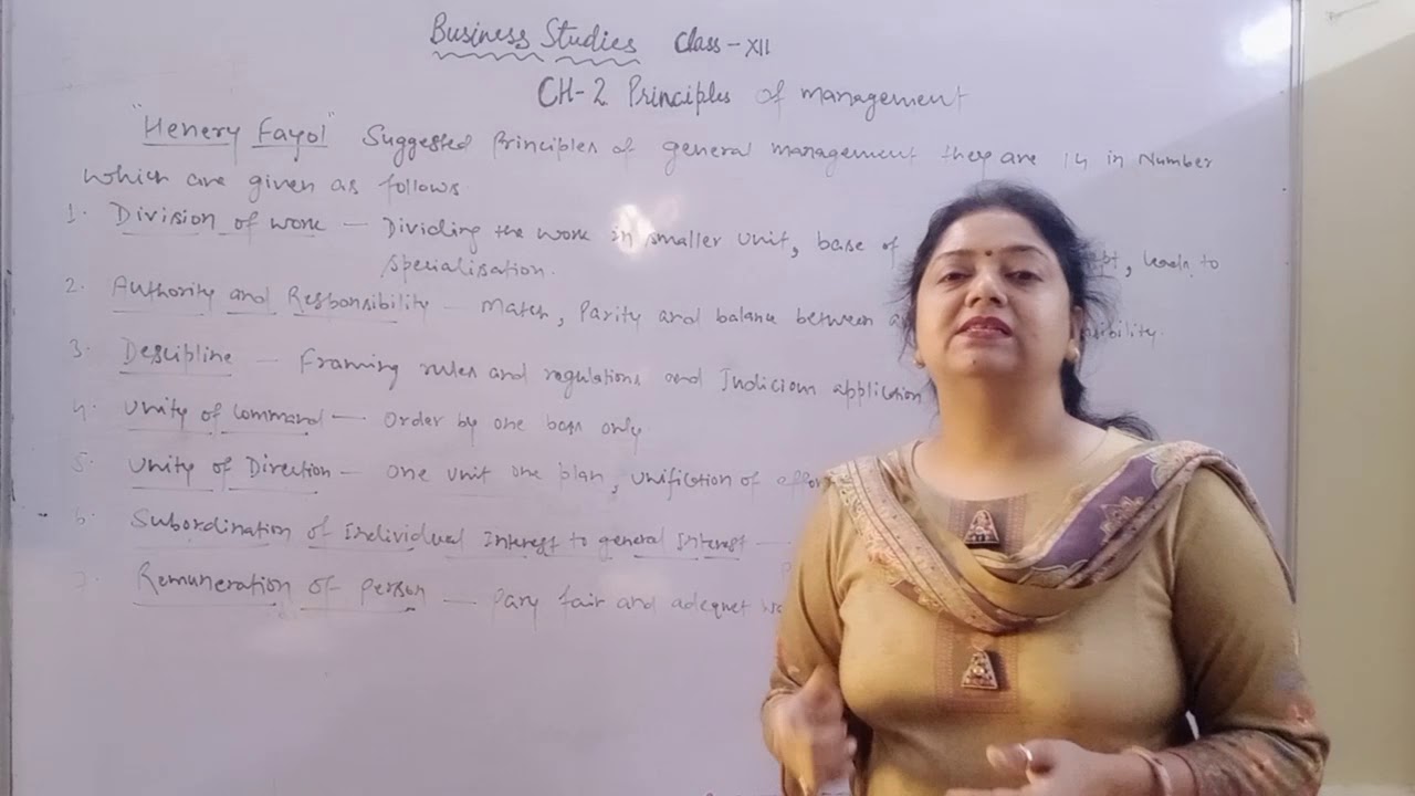 Principles of management by Chhaya gupta - YouTube