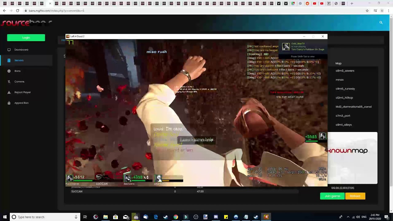 Left 4 Dead 2 mgftw Splitter Tank gives no rewards Bug - YouTube