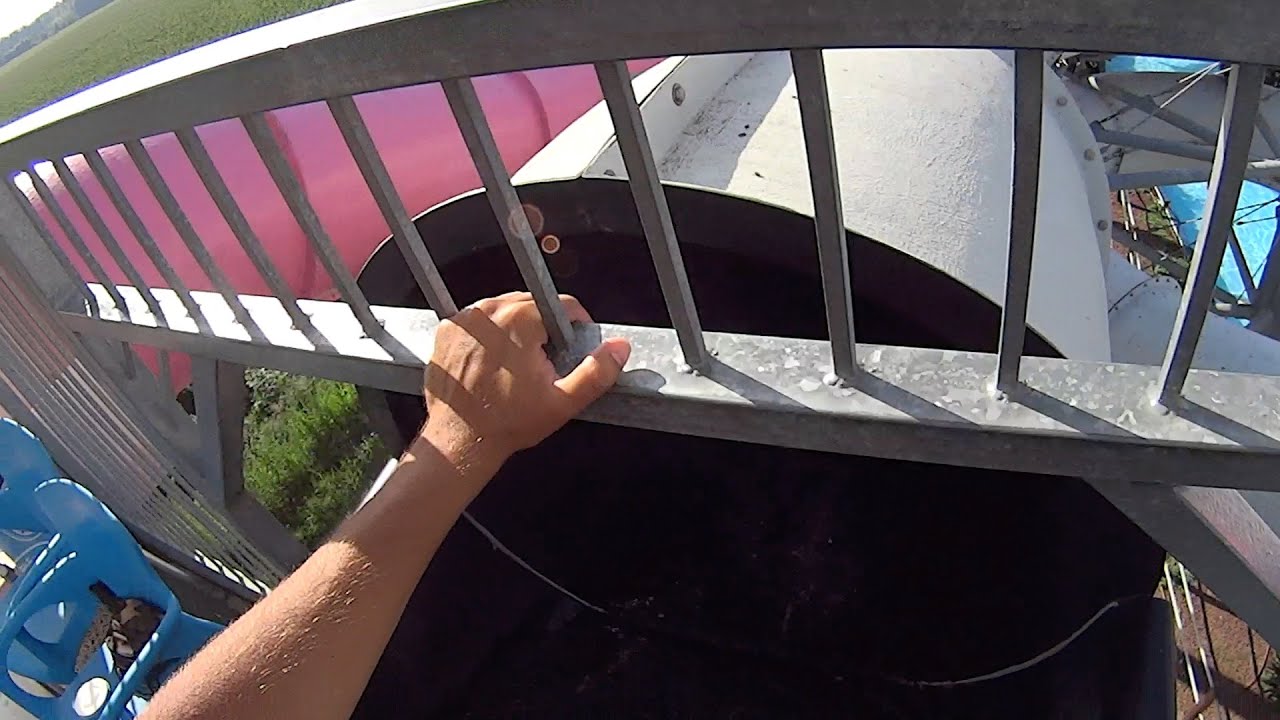 Dangerous Hole Water Slide at Ondaland Acquapark - YouTube