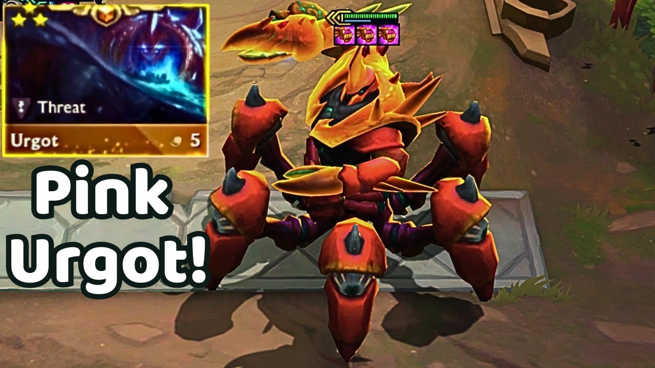 Nihius Tft ⭐⭐⭐ Pink Urgot 3 Star Tft Set 8 5 Youtube