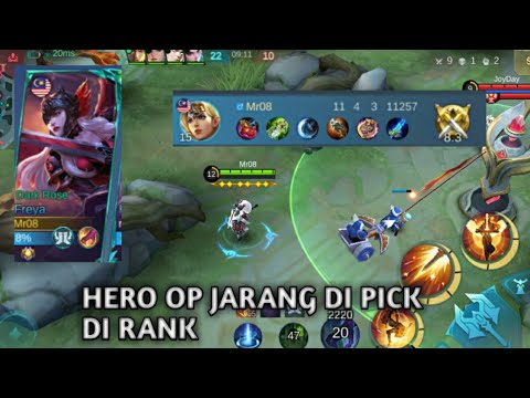 TUTORIAL PAKAI HERO FREYA JUNGLE SUPAYA SAKIT.. - YouTube