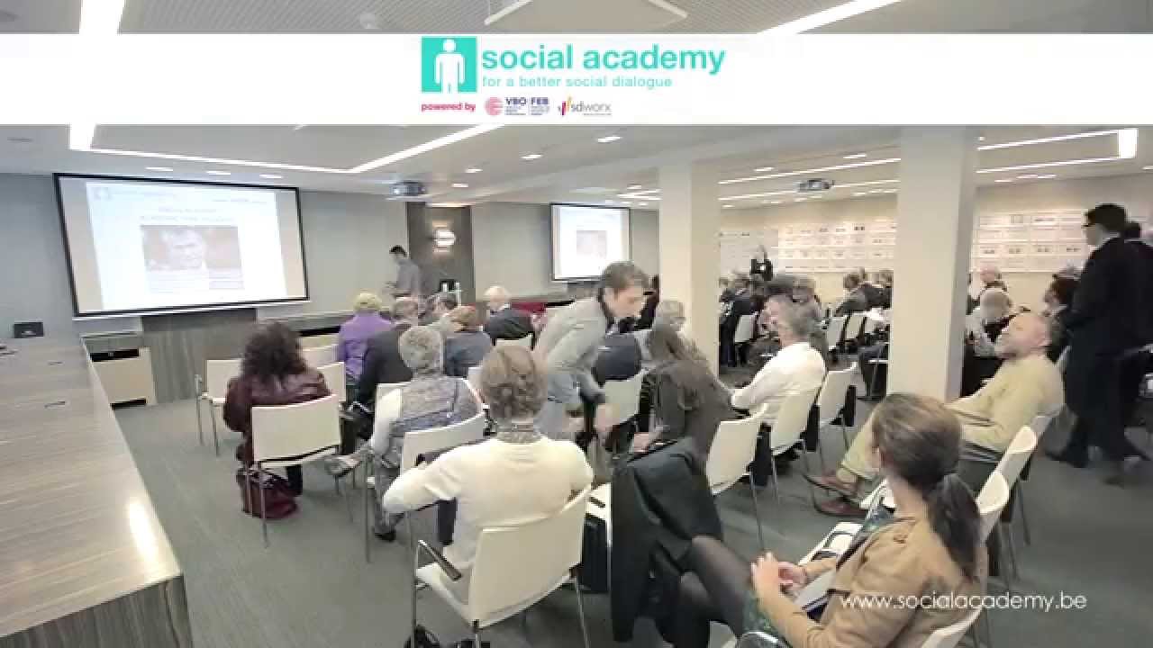 Social Academy 2015 www.socialacademy.be - YouTube