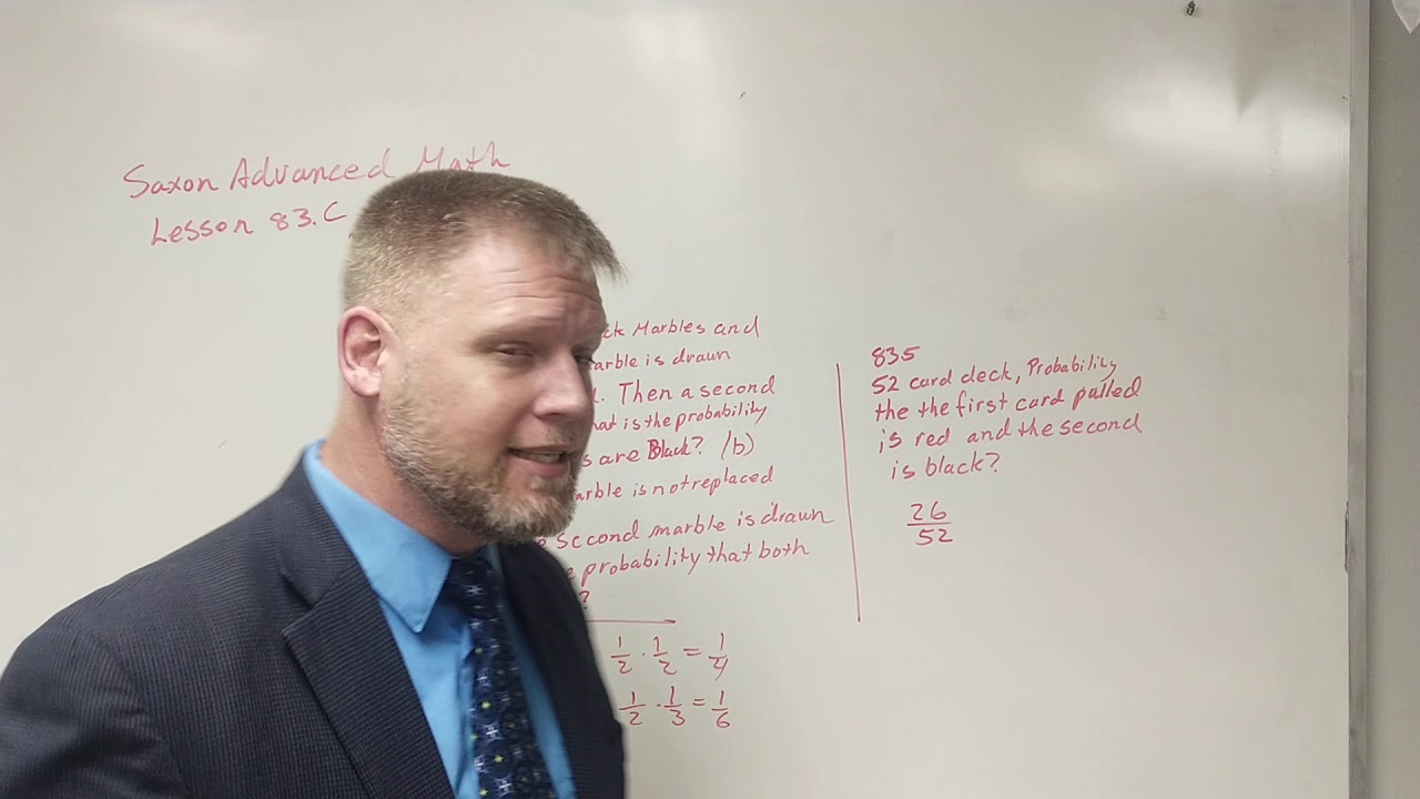 Saxon Advanced Math Lesson 83 C Replacement Probability YouTube saxon-advanced-math-lesson-83-c-replacement-probability-youtube